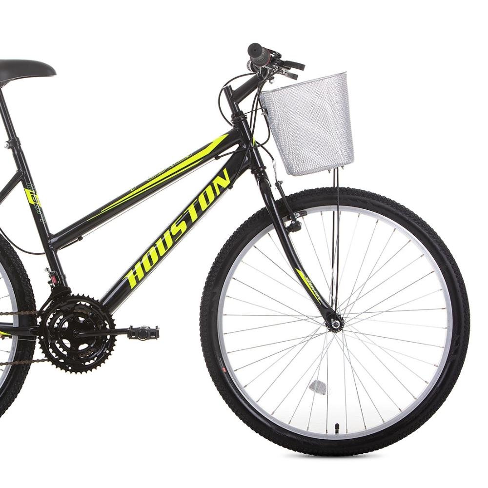 Bicicleta Foxer Maori com Cesta, Aro 26, 21 Marchas e Freio V-Brake ...