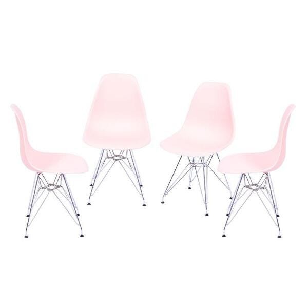 Kit 4 Cadeiras 1102 - Or Design - Escuro | MadeiraMadeira