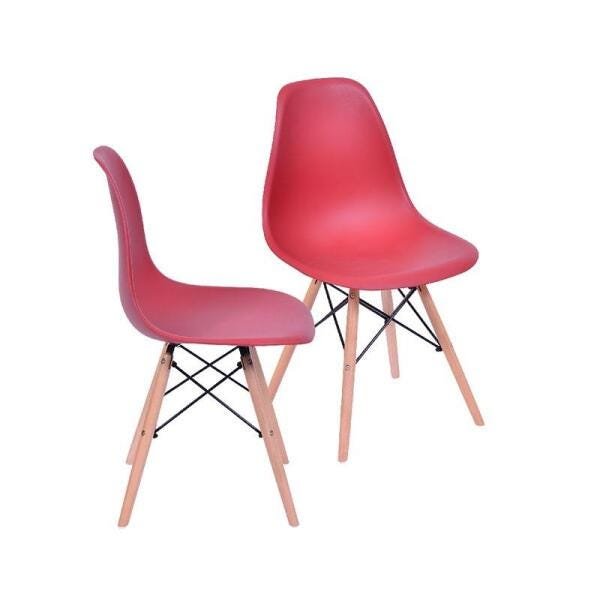 Kit 2 Cadeiras 1102B - Or Design - Telha | MadeiraMadeira