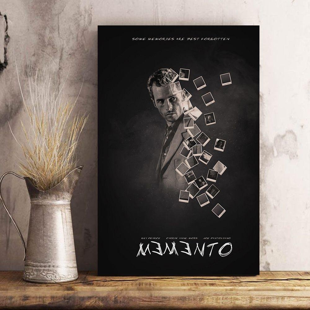 Placa do Filme Amnésia Memento Tamanho A4 | MadeiraMadeira