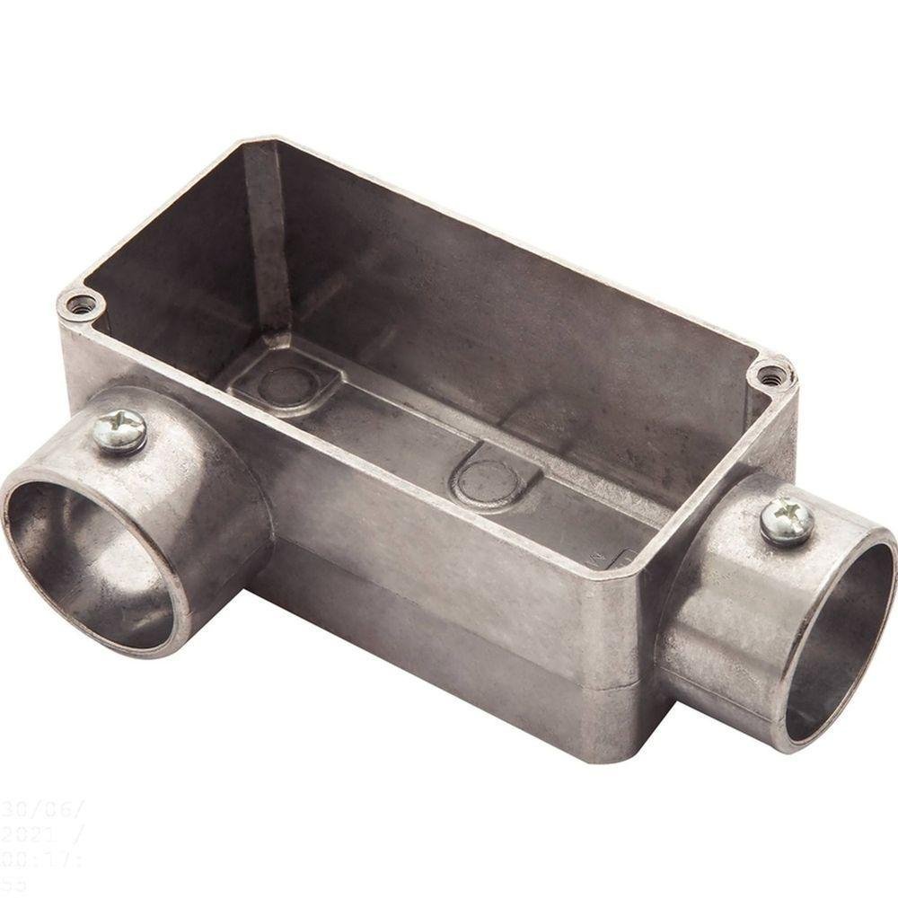 Condulete Fixo 1" Tipo "lr" - sem Tampa / sem Rosca / sem Pintura ...