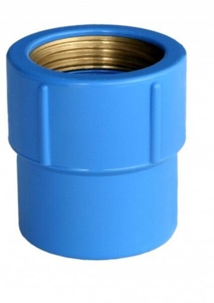 Luva Lr Azul Com Bucha De Latão 25 X 3/4 Plastilit Embalagem com 25 ...