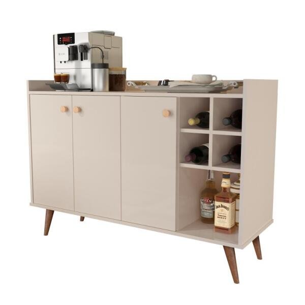 Balcão Buffet 1616 Pérola | MadeiraMadeira