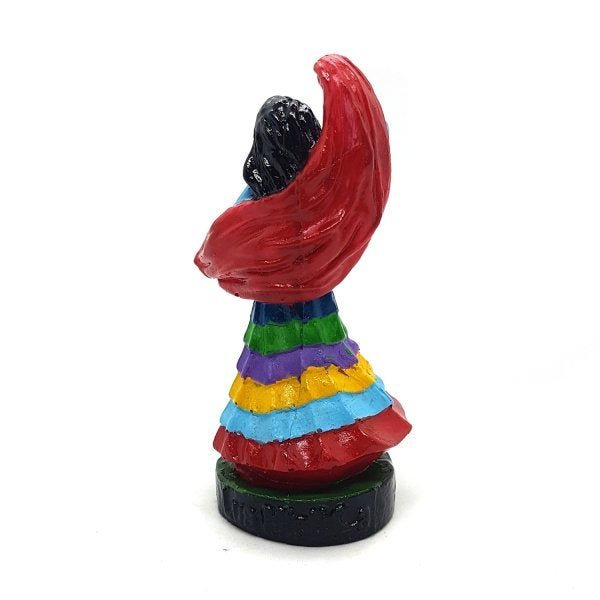 Estátua Imagem Cigana Dançarina do Amor Resina 12 Cm:vermelha ...