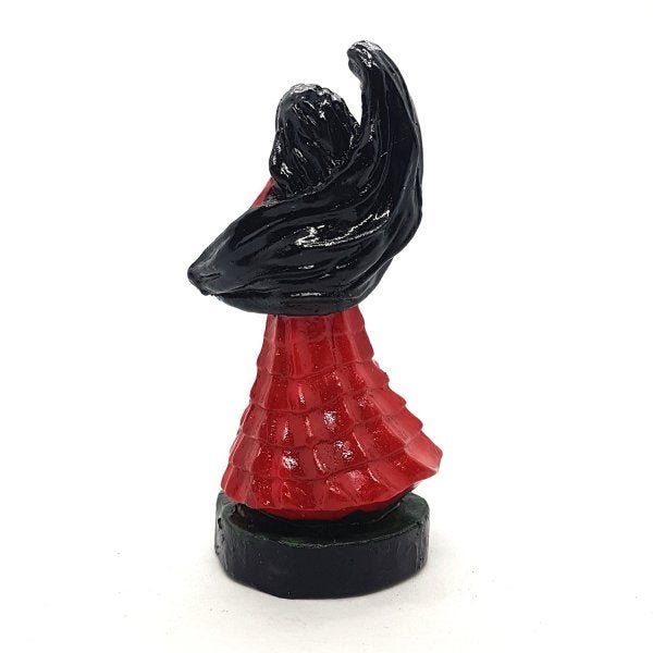 Estátua Imagem Cigana Dançarina do Amor Resina 12 Cm:vermelha ...