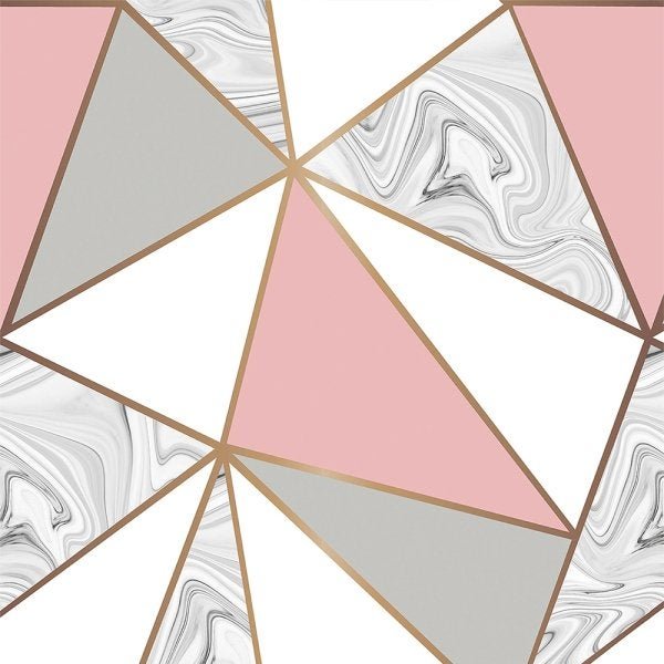 Papel De Parede Zara Mármore Rose Gold Auto Colante Madeiramadeira
