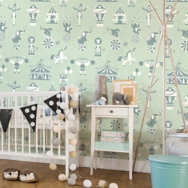 PAPEL DE PAREDE BABY CIRCO | MadeiraMadeira