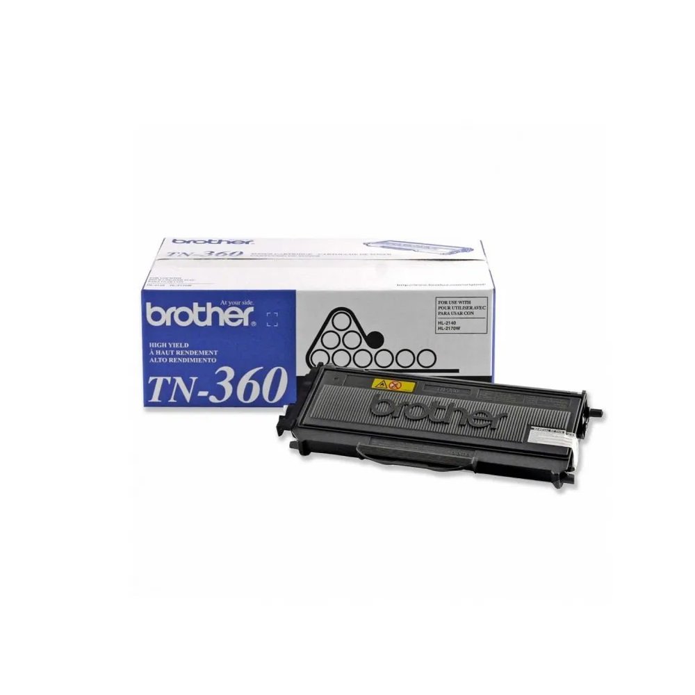 Toner Preto Original Brother Tn360 / Tn-360 para Laserjet Series | MadeiraMadeira