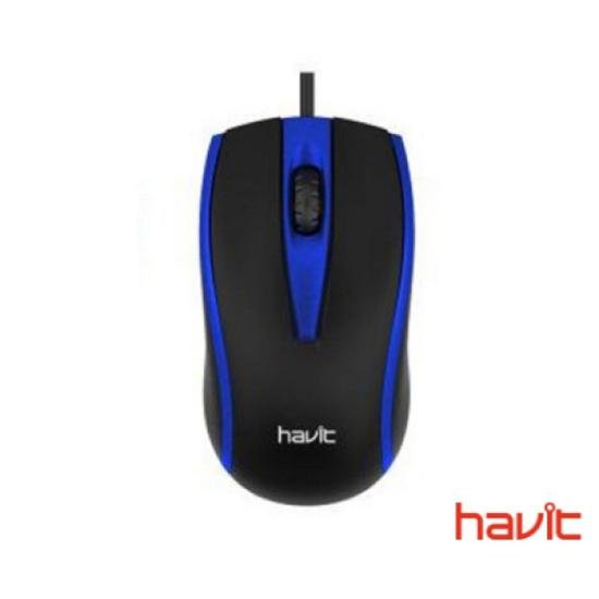 Mouse Havit HV-MS871-Az 1200DPI USB Azul | MadeiraMadeira