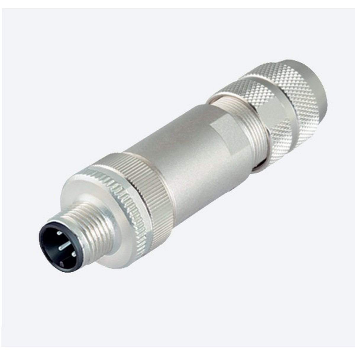 Conector Tipo D Macho M12 com Shield V1sd-g-abg-pg9 | MadeiraMadeira