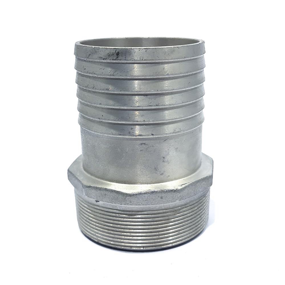 Espigão Fixo Macho Alumínio com Rosca Bsp 3" X 3" - Delcaflex 020010008 ...