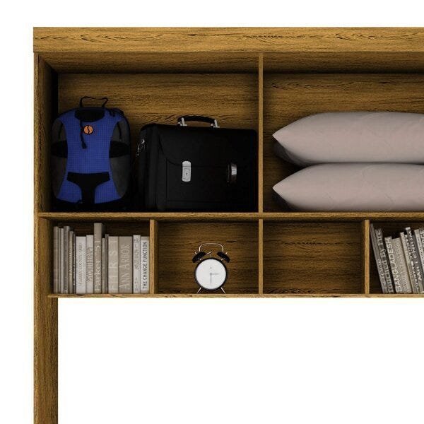 Guarda-Roupa Casal 7 Portas com Espelho Espresso Móveis | MadeiraMadeira