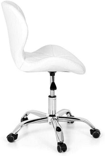 Cadeira Charles Eiffel Office Slim Giratória Branca | MadeiraMadeira Cadeira Charles Eiffel Office Slim Giratória Branca | MadeiraMadeira