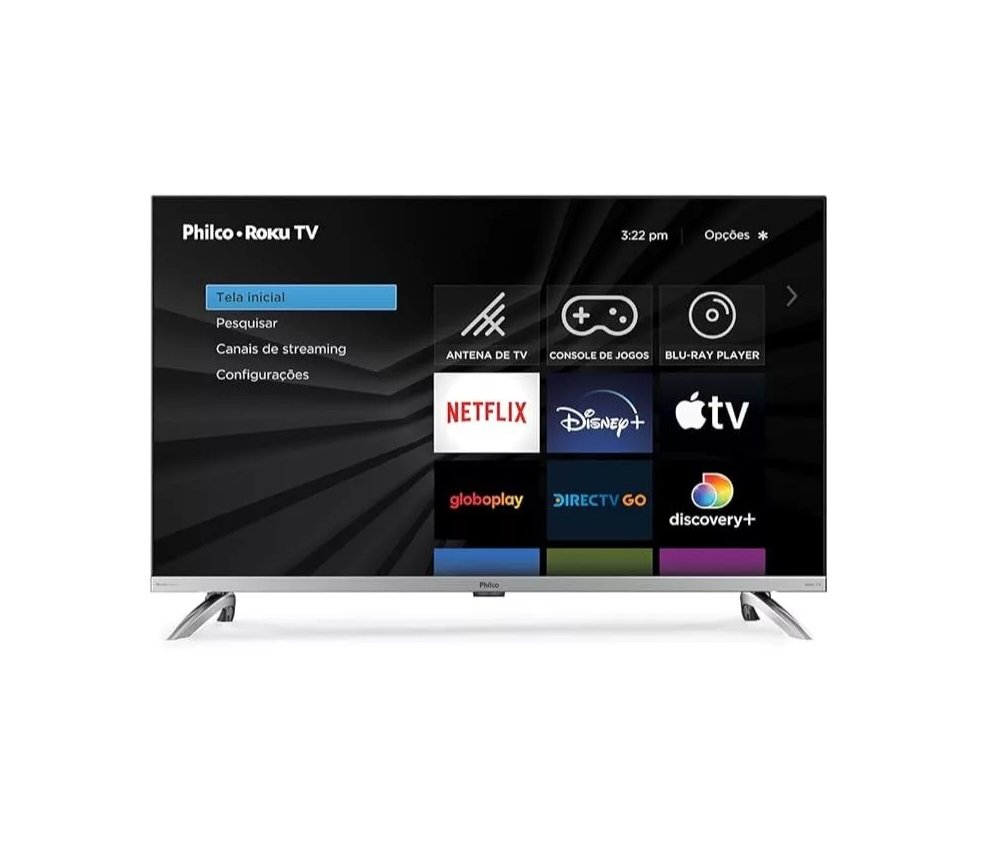 Smart Tv 32? Philco Led Hd Ptv32g7pr2cgb Roku Tv Dolby Audio | MadeiraMadeira