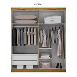 Guarda-Roupa 7 Portas Espresso Móveis | MadeiraMadeira