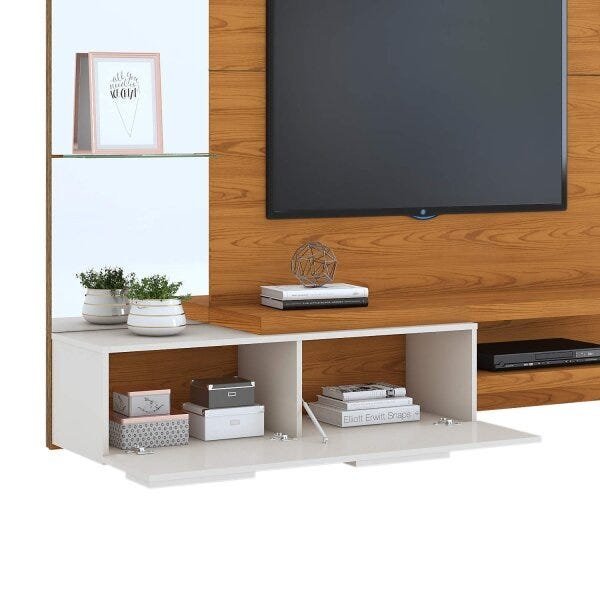 Painel para TV até 55 Polegadas Star Espresso Móveis | MadeiraMadeira