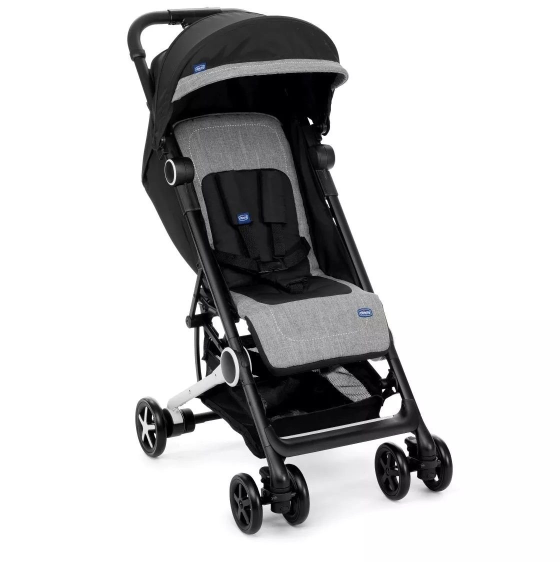 Carrinho com Bebê Miinimo (Minimo) Black Night - Chicco | MadeiraMadeira