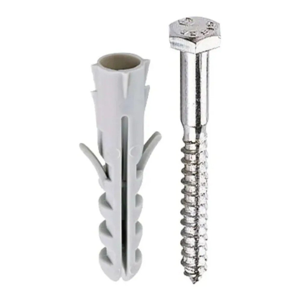 Kit Parafuso Sextavado Soberba 1 4 X 40 Bucha 8mm 200 Peças