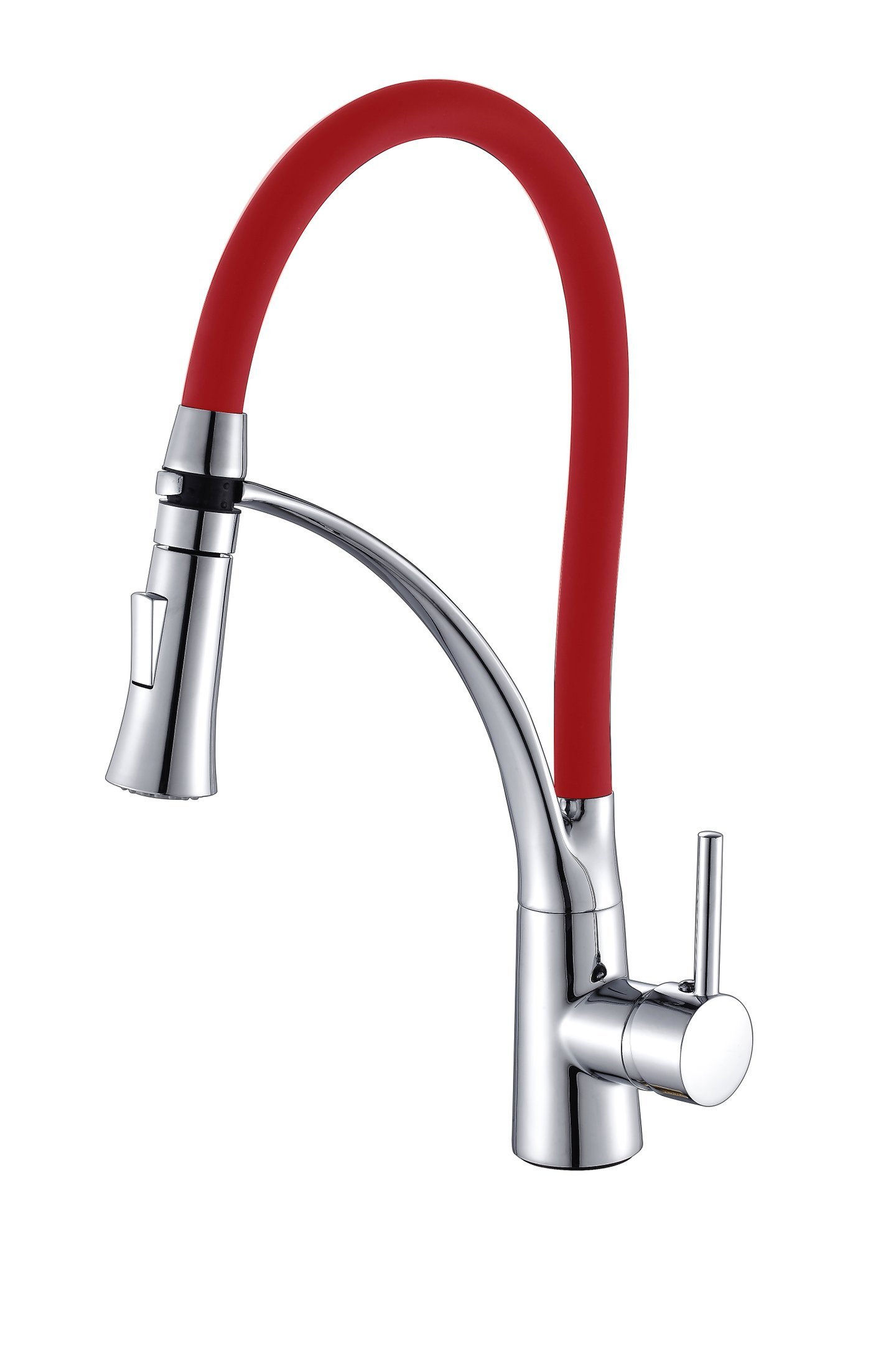 Torneira De Cozinha Monocomando Vermelho Cromado V-10652-279A-R ...