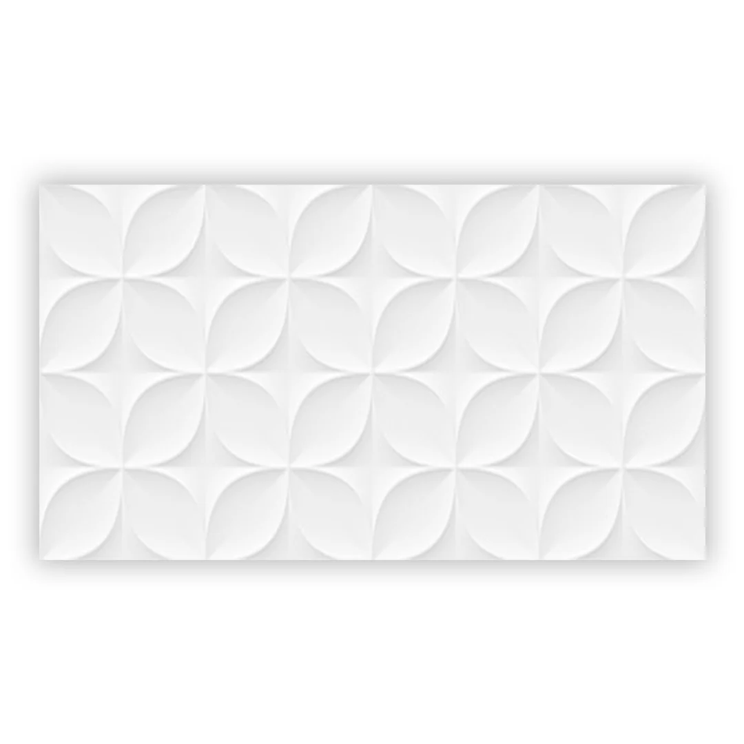 Revestimento Cerâmico de Parede Brilhante Luxor Blanc Retificado 31 ...