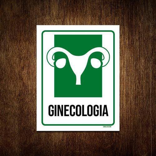 Kit 3 Placas Sinalização Hospitalar Ginecologia | MadeiraMadeira