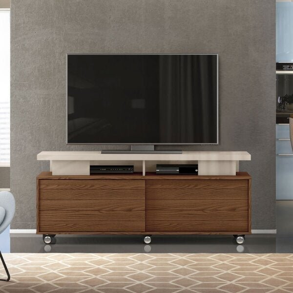 Rack Ageo para TV até 60 Polegadas 2 Portas | MadeiraMadeira