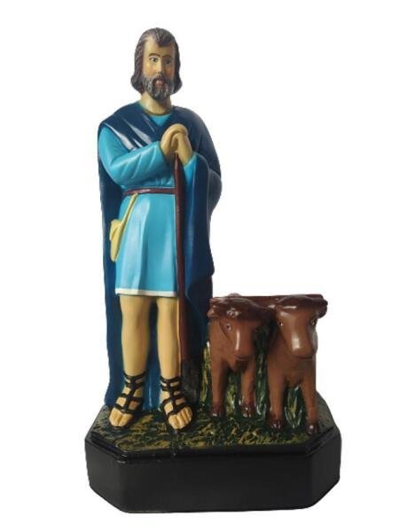 Imagem Santo Isidoro 23 Cm Isidoro Lavrador | MadeiraMadeira