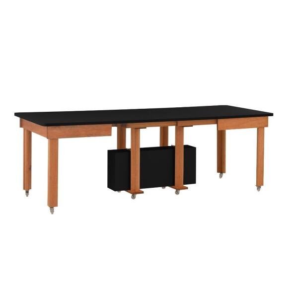 Mesa Expansível Aurora Até 5 Metros - Preto | MadeiraMadeira