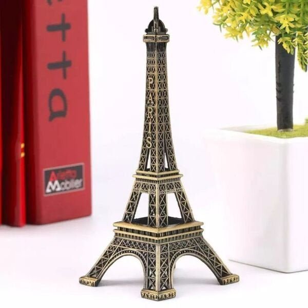 Torre Metal 25cm Paris | MadeiraMadeira