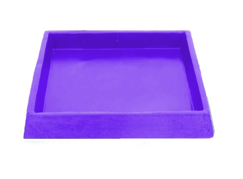 Suporte Prato Vaso 24x24 Interno 20 Quadrado Polietileno BGPLASTICOS ...