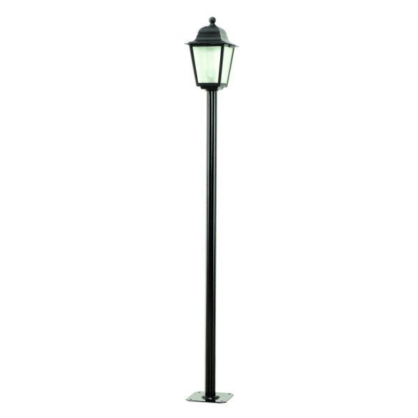 Poste de Jardim em Alumínio com Luminária para 1 Lâmpada Soberana Dital ...