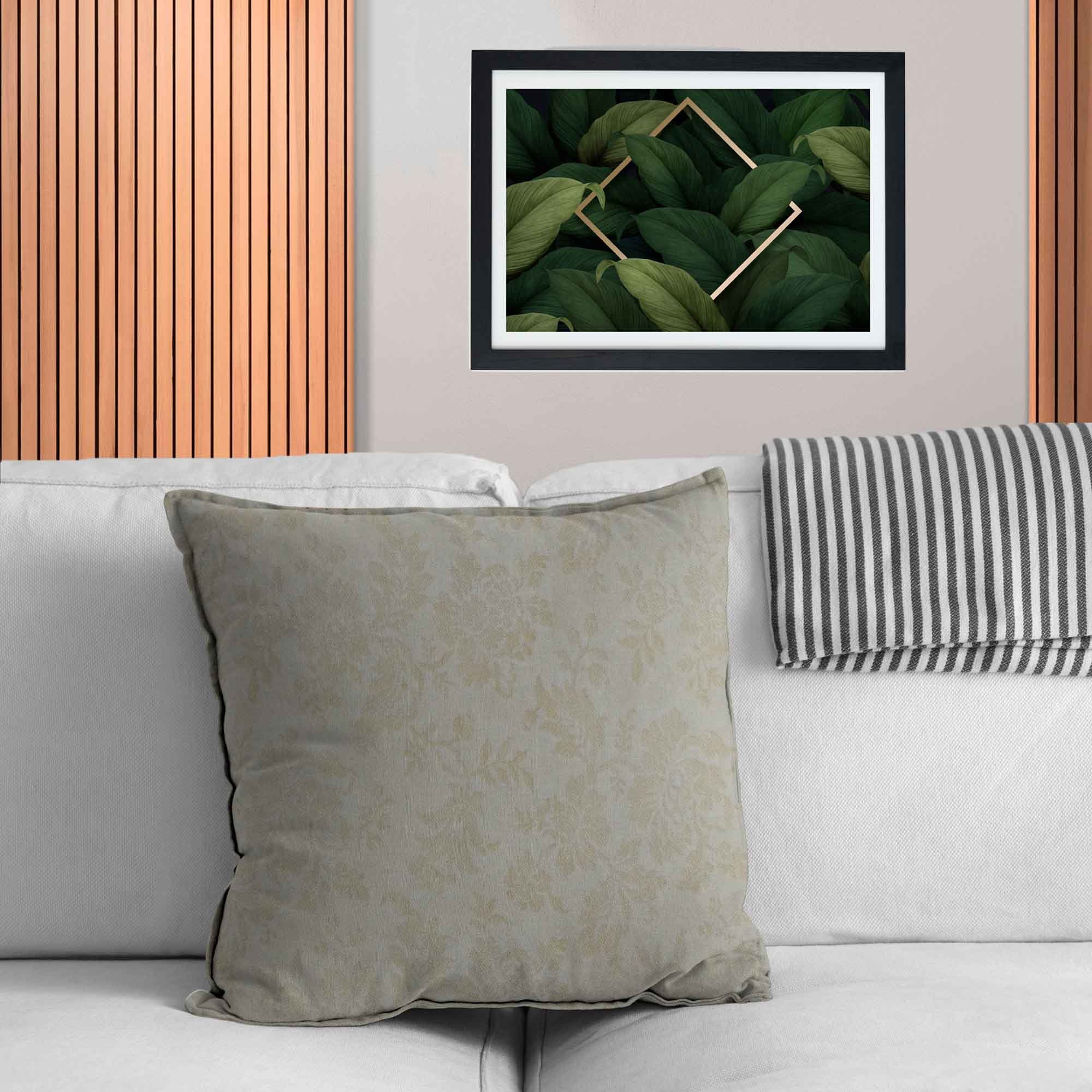 Kit 4 capas Almofada 45x45 Rustico - branco | MadeiraMadeira