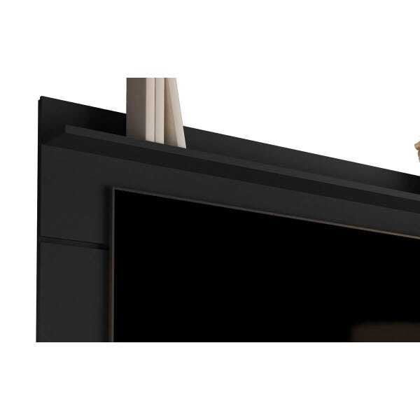Rack com Painel para TV até 60 Polegadas 160cm Vivare Black | MadeiraMadeira