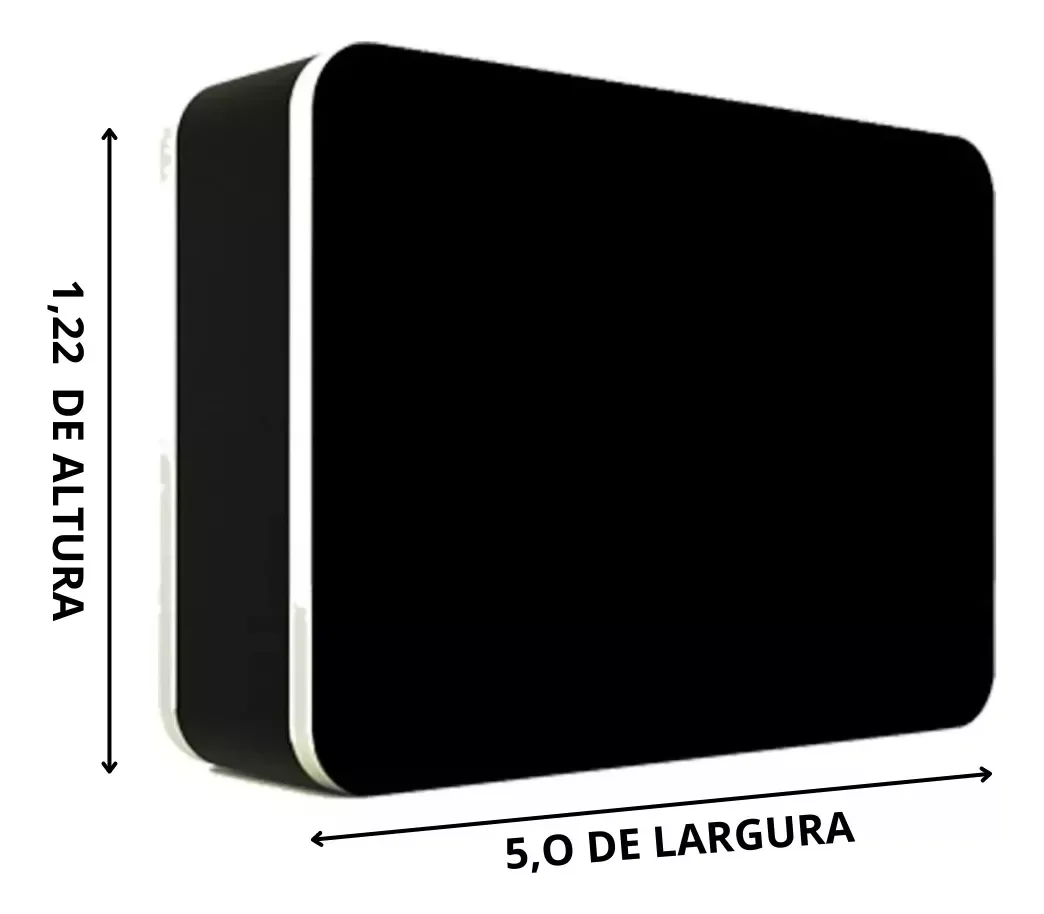 Chapa Acm 3mm - 1,22m X 5,00m - Várias Cores | MadeiraMadeira