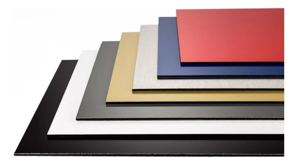 Chapa Acm 3mm - 1,22m X 5,00m - Várias Cores | MadeiraMadeira