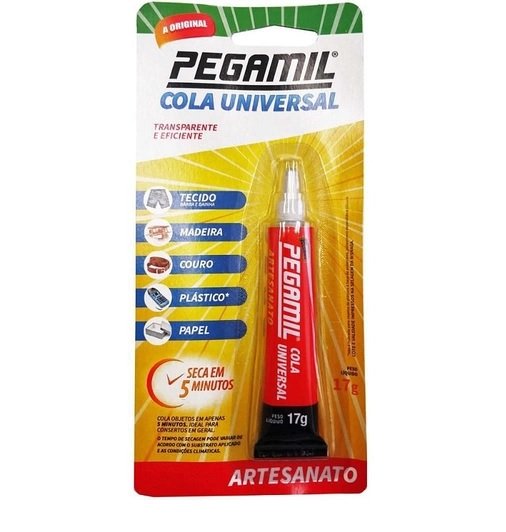 Cola Artesanato Universal 17g Blister | MadeiraMadeira