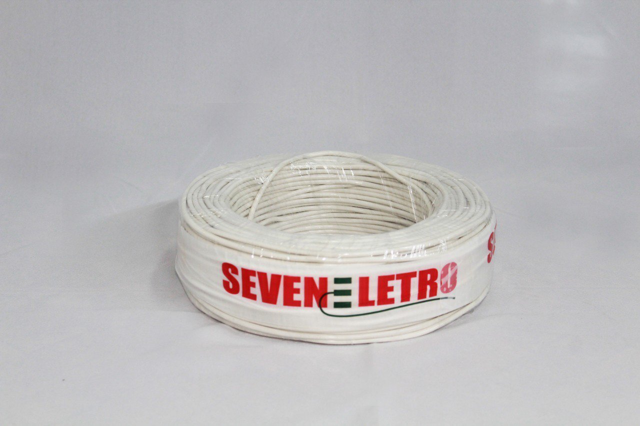 Cabo Fio Antichamas Flexível 1,5 Mm 100 Metros Branco | MadeiraMadeira