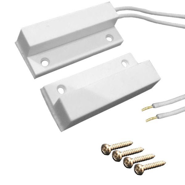 Alarme Indicador Portão Porta Aberta + Sensor Magnético Sobrepor com ...