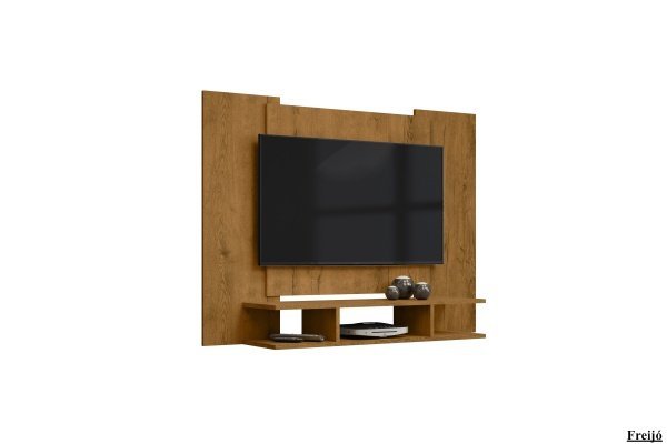PAINEL para TV até 50 Polegadas BELISA (Freijó) GAB MÓVEIS(10) | MadeiraMadeira