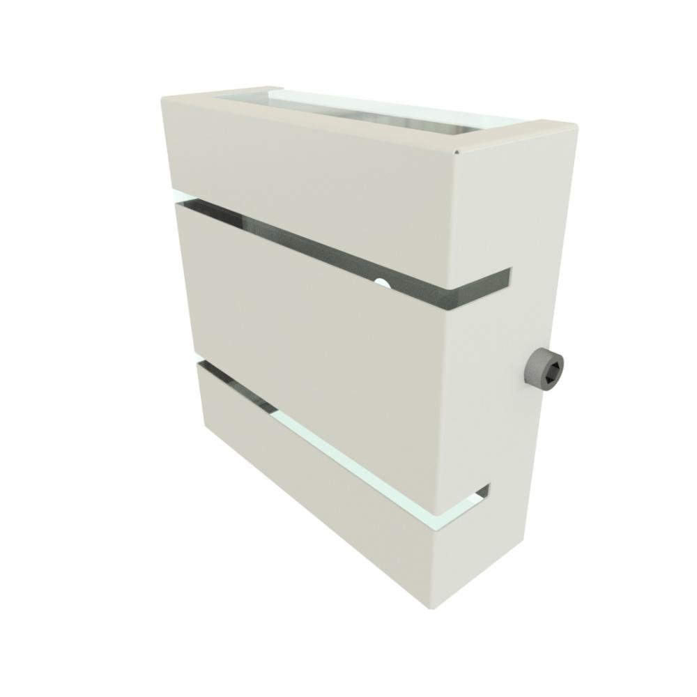 Kit 3 Arandelas Slim 2 Frisos 2 Focos Moderna Externa + 3 Lâmpadas LED G9 5W Mf103 - Mega Forte ...