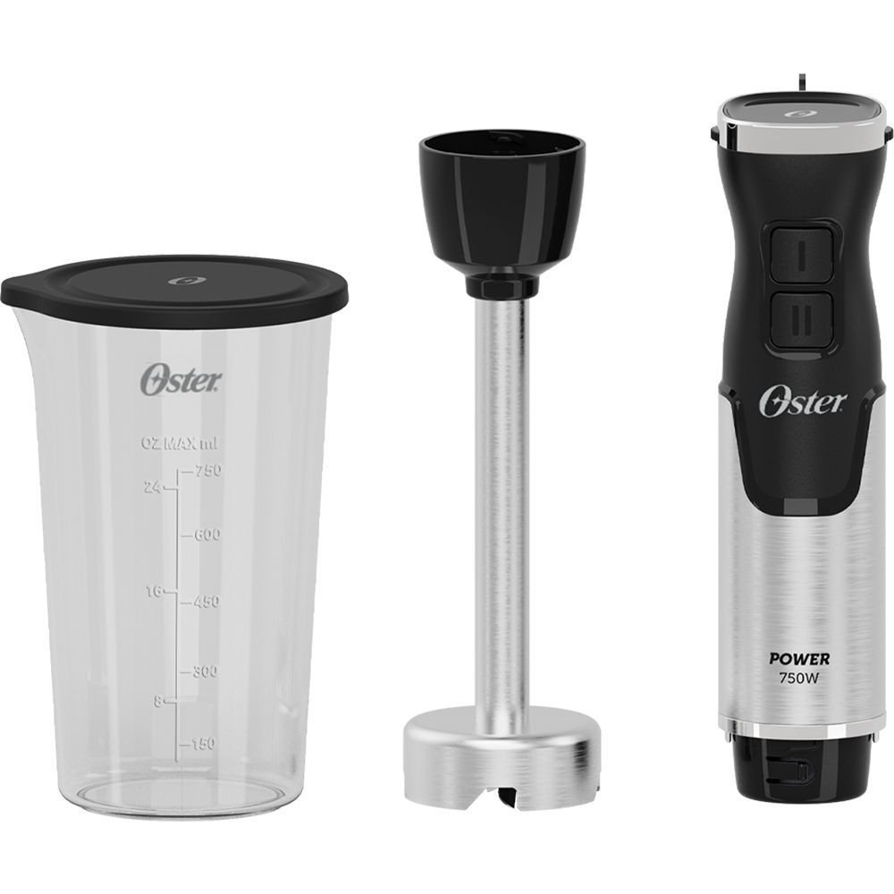 Mixer Power Oster Black Inox Omix370 -220v | MadeiraMadeira