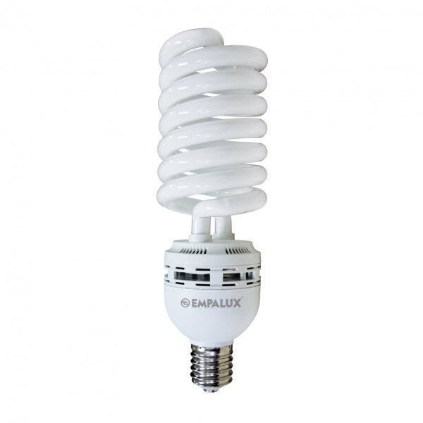 Lâmpada Fluorescente Compacta Espiral 105W 6.400K 220V Empalux ...