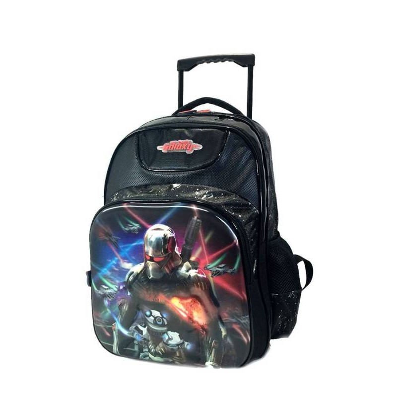 Mochila de Carrinho No Limits Poliester 16 Preta SANYA | MadeiraMadeira