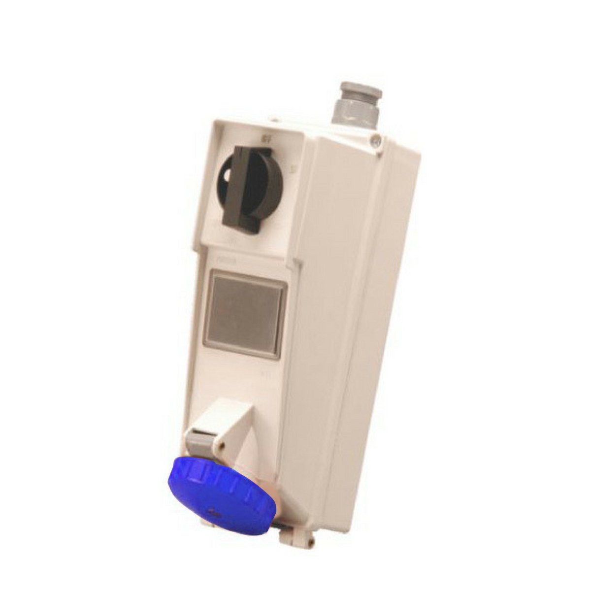 Tomada De Sobrepor Surelock 32a 200/250v 3P+T Azul Steck | MadeiraMadeira