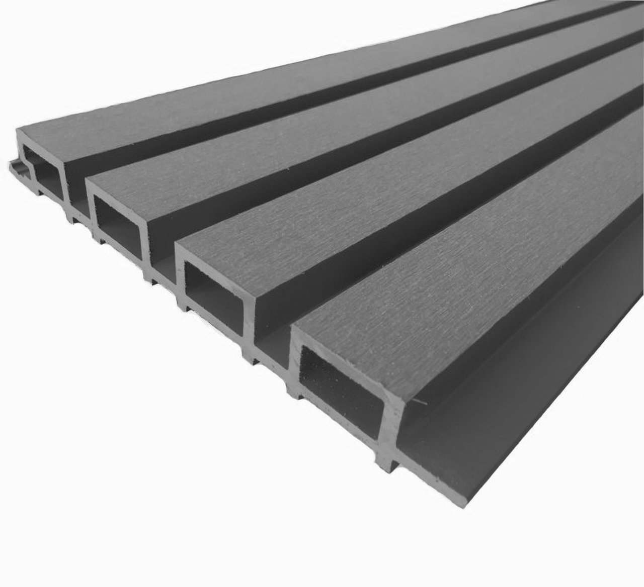 Painel Ripado em Barra 290x22cm (0,64m²) WPC Woopo | MadeiraMadeira