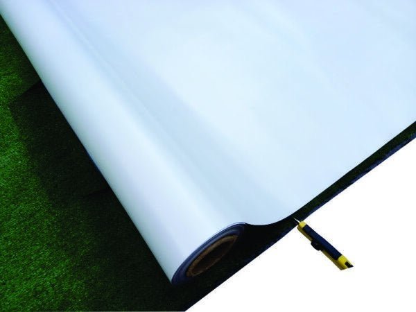 Piso Vinilico PVC Cores, Branco, Preto e Dama 0,70mm 2X11,5mt: Branco ...