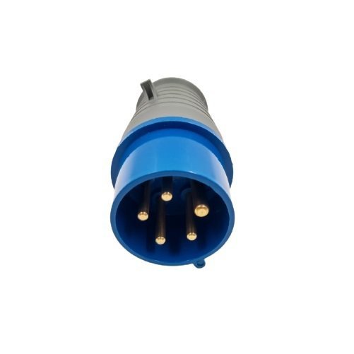 Plugue Industrial Az 16a 3p+t+n 5079 220/240v IP44 9h (Steck) Soprano ...