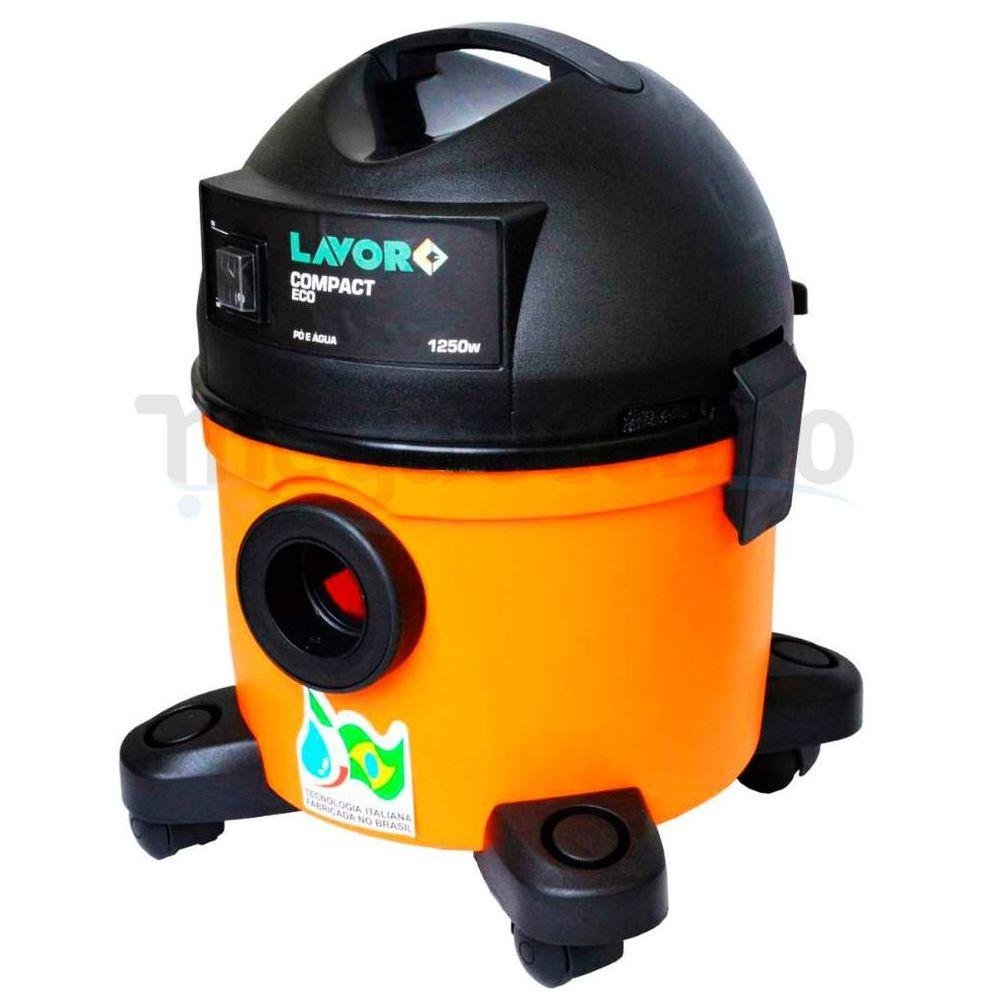 Aspirador De Pó E água 12L Compact Eco 1250w Lavor 220v | MadeiraMadeira