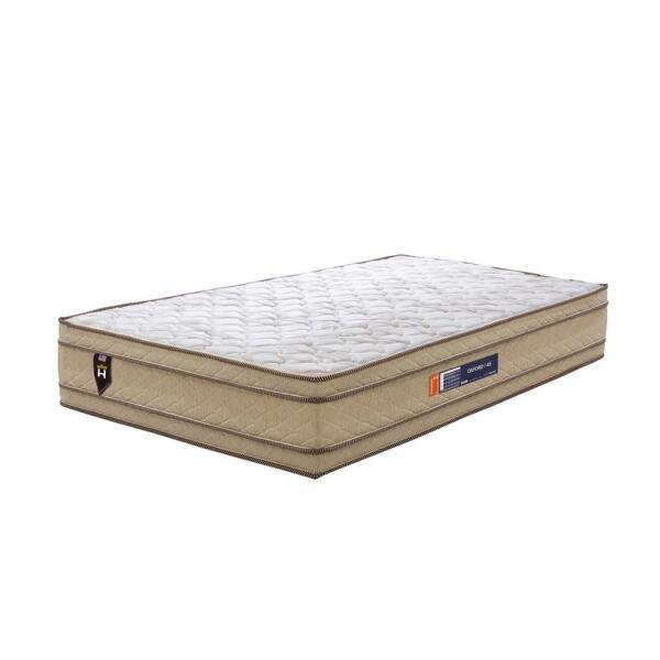 Colchão Solteiro King King House Espuma D45 Oxford 96x203x29 Bege ...