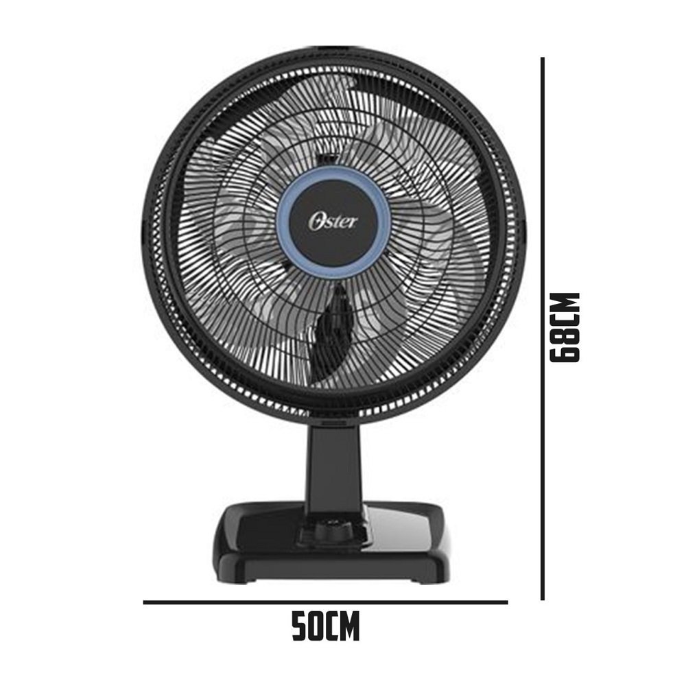 VENTILADOR 2 EM 1 DE MESA E PAREDE 126W SUPER BREEZE OVTR480 OSTER ...